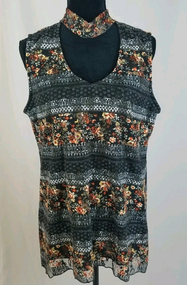 Brittany Black | Tops | Brittany Black Mock Neck Mesh Top | Poshmark